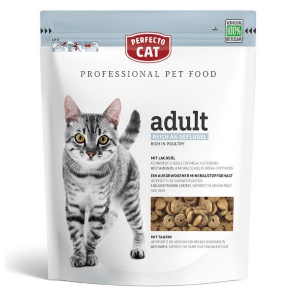 Perfecto Cat Premium ADULT 750g od 12měsíců - RAPA-DOG s.r.o.
